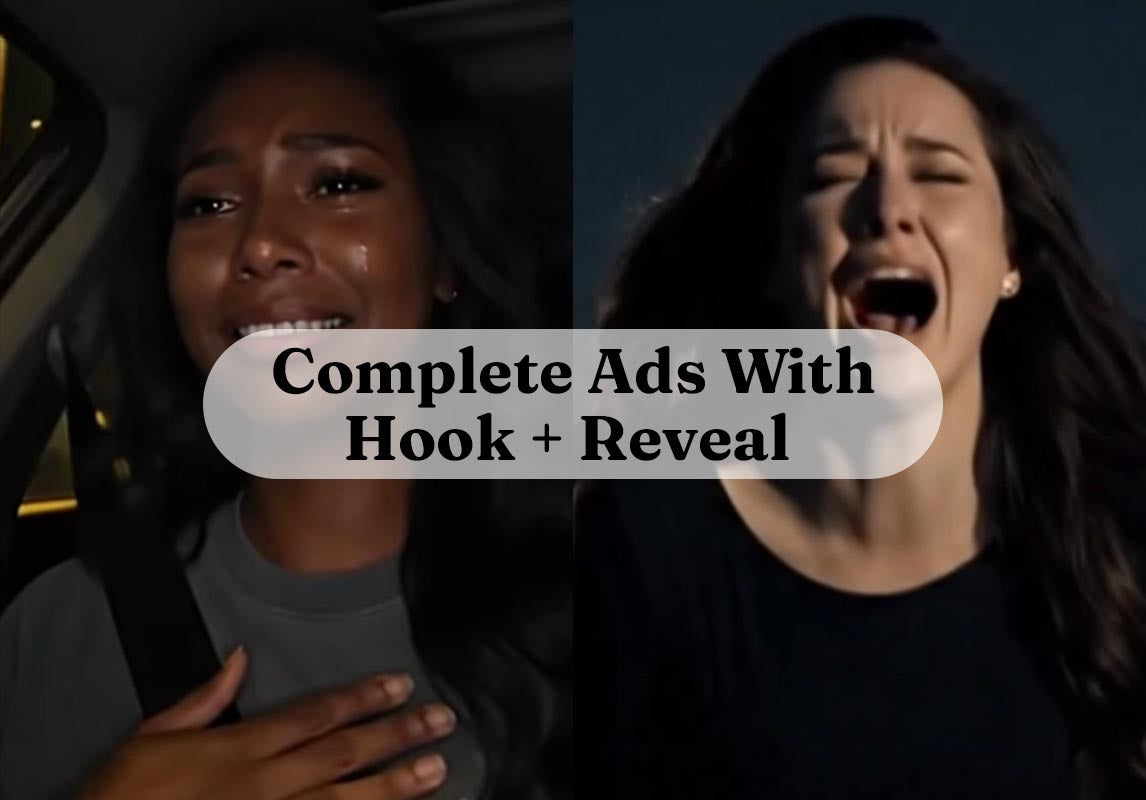 Complete Ads With Hook + Reveal – ShineOn UGC